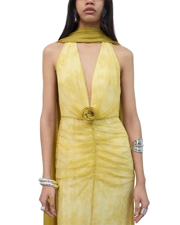 de la vali gold dress Limon Dress  Gold Lurex  A Shaded View on Fashion