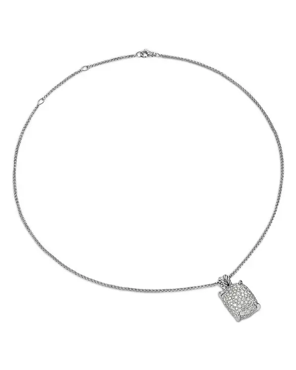 David Yurman Chatelaine Elongated Pendant Necklace