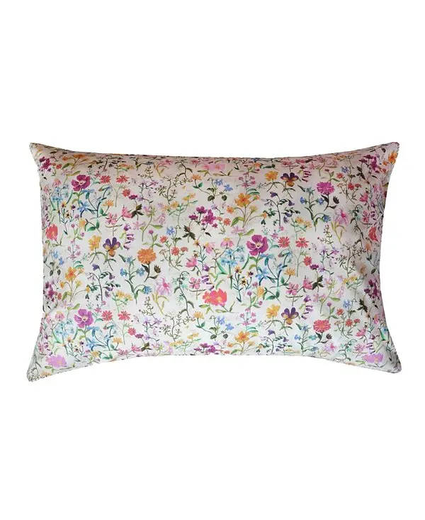 COCO & WOLF Liberty Fabric Print Pillowcase, Standard - Linen Garden