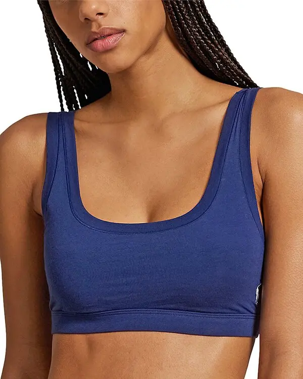 Polo Ralph Lauren Scoop Neck Bralette - Navy