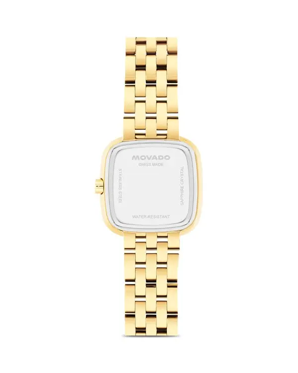 Movado Museum Watch 22mm X 22mm - Gold Dial