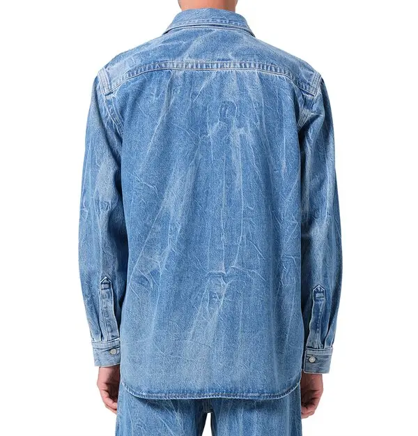 AGOLDE Craven Relaxed Fit Denim Shirt - Twist