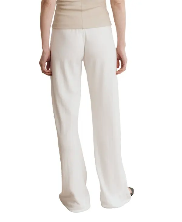 VIR VITA Pointelle Lounge Pant - Coconut