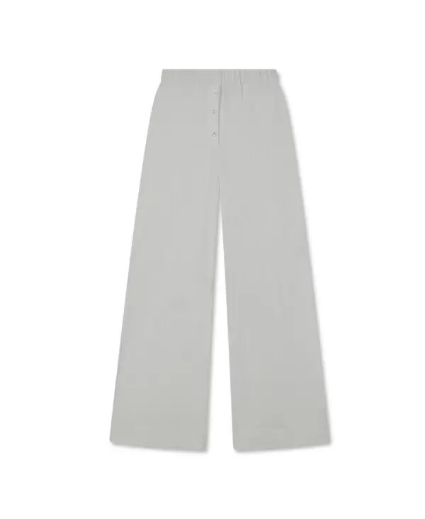 VIR VITA Pointelle Lounge Pant - Coconut