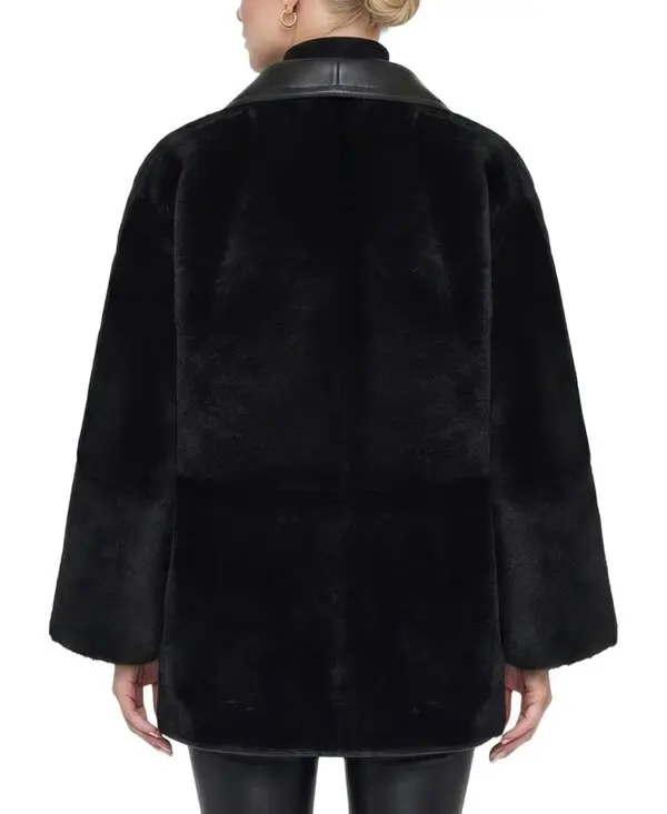 Gorski Shearling Lamb Reversible Parka