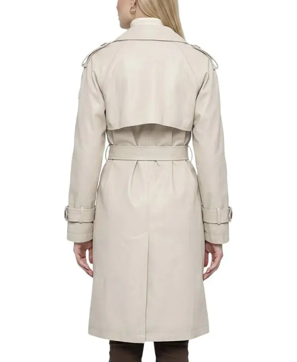 Gorski Lightweight Belted Trench Coat - Beige
