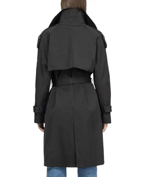 Gorski Lightweight Belted Trench Coat