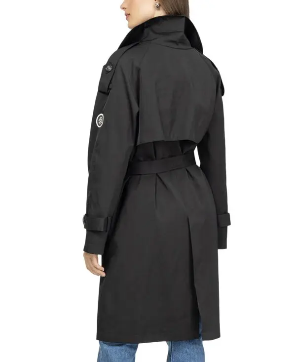 Gorski Lightweight Belted Trench Coat
