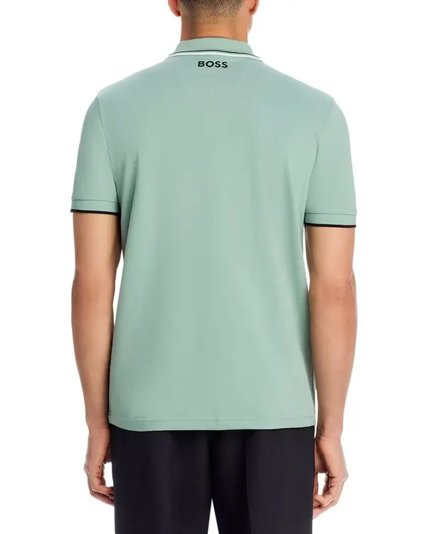 BOSS Paddy Pro Logo Polo Shirt - Open Green