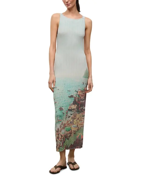 Staud Bryn Textured Dress - Endless Summer