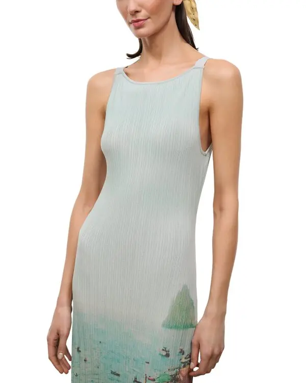Staud Bryn Textured Dress