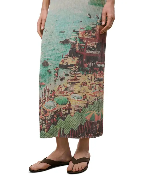 Staud Bryn Textured Dress