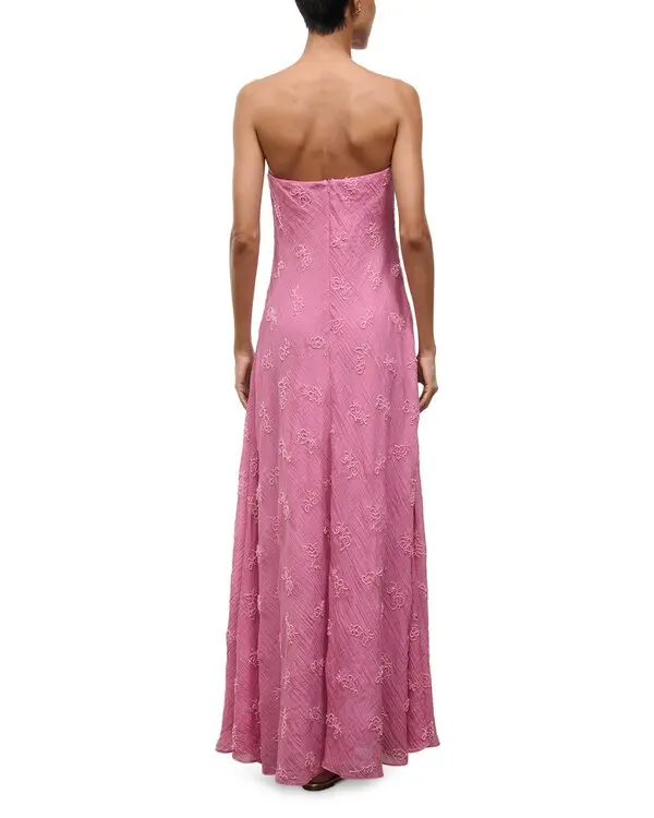 Staud Cassie Beaded Textured Dress - Flirt