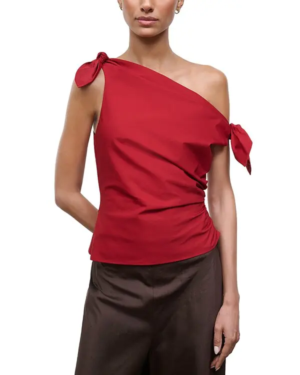 Staud Bellaria Top - Rouge