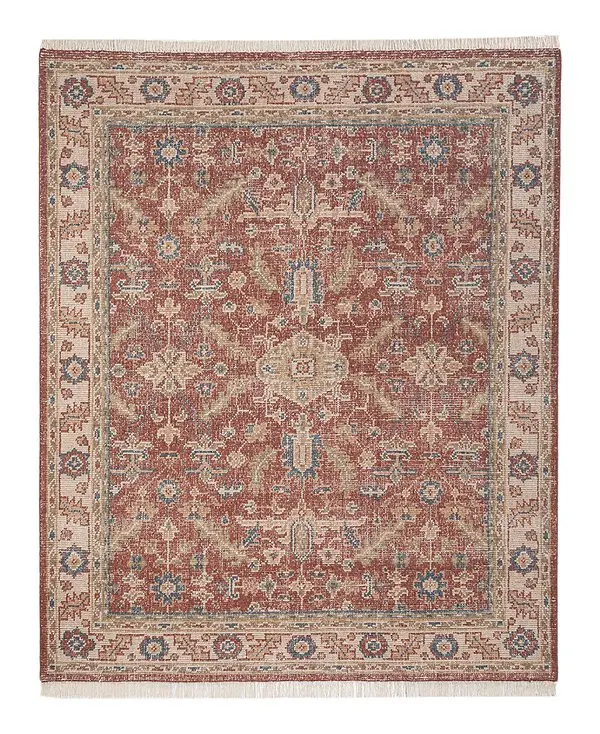 OBEETEE Palace Farida Area Rug,3'0x5'0 - Red