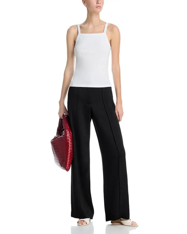 LESET Nando Square Neck Tank Top
