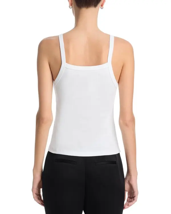 LESET Nando Square Neck Tank Top