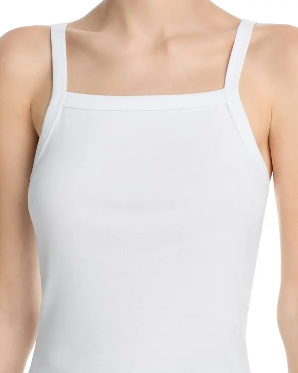 LESET Nando Square Neck Tank Top