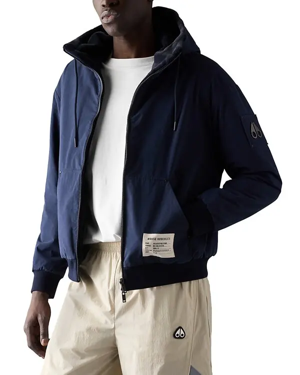 Moose Knuckles Roland Reversible Bunny Jacket - Navy
