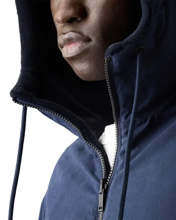 Moose Knuckles Roland Reversible Bunny Jacket - Navy