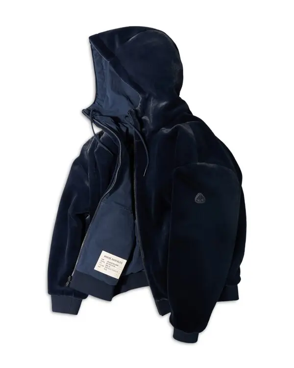 Moose Knuckles Roland Reversible Bunny Jacket - Navy