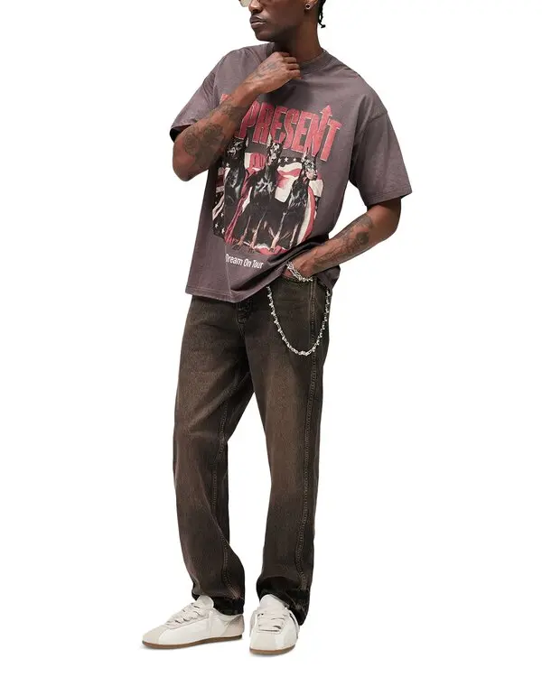 REPRESENT Dream On Tour Graphic Tee - Nero