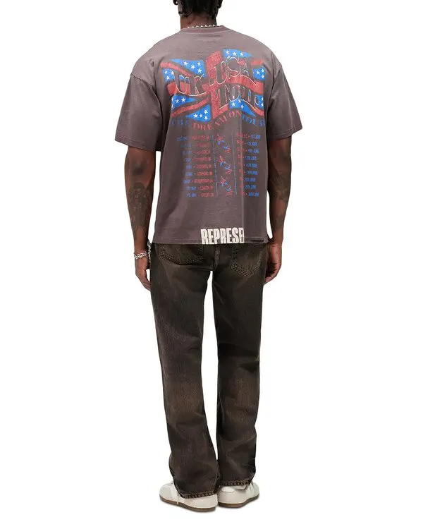 REPRESENT Dream On Tour Graphic Tee - Nero