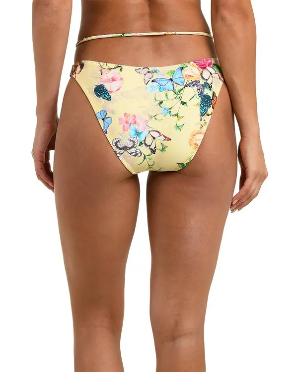 L'Agence Printed Bikini Bottom