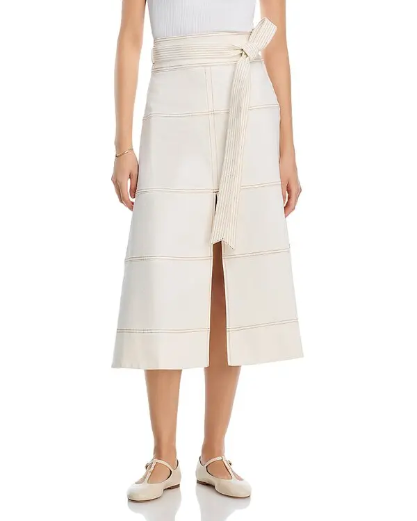 Tanya Taylor Hudson Skirt - Chalk