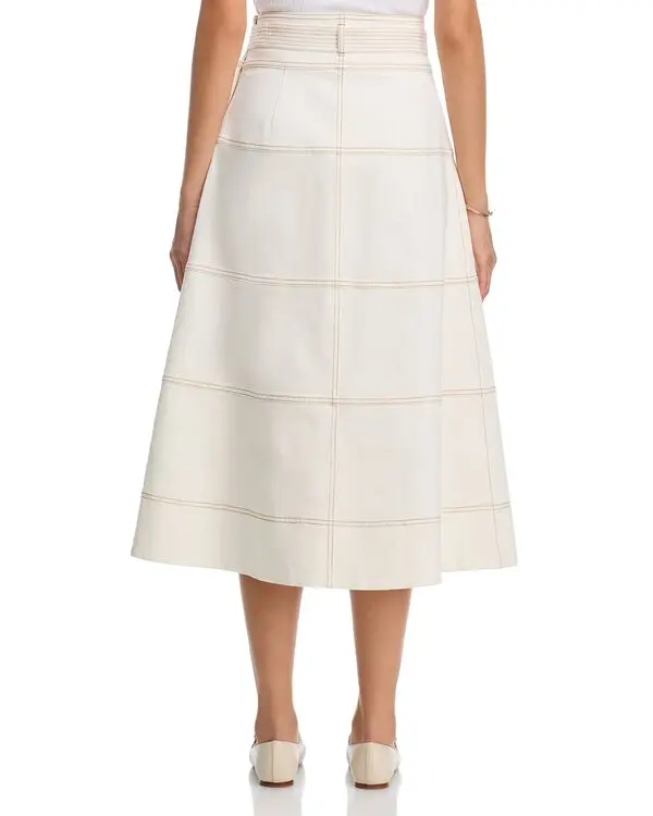 Tanya Taylor Hudson Skirt - Chalk