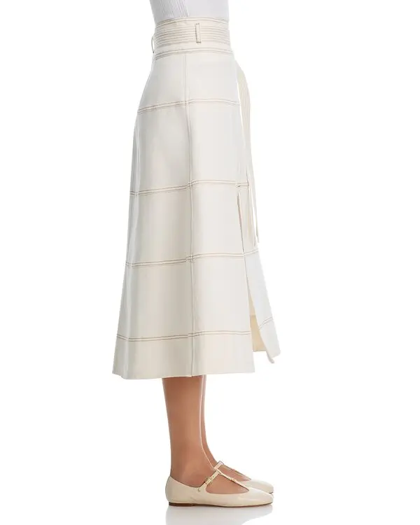 Tanya Taylor Hudson Skirt - Chalk