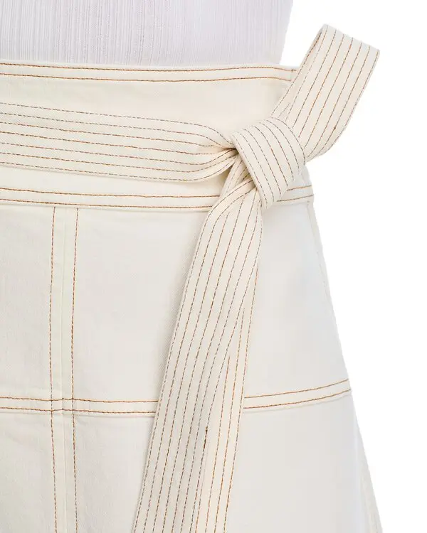 Tanya Taylor Hudson Skirt - Chalk