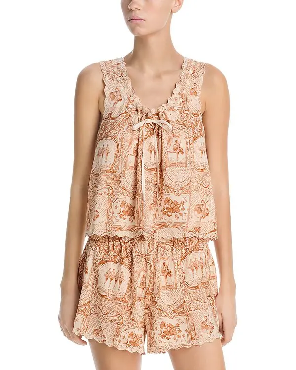 REFORMATION Hazel Pajama Set - Ballerina
