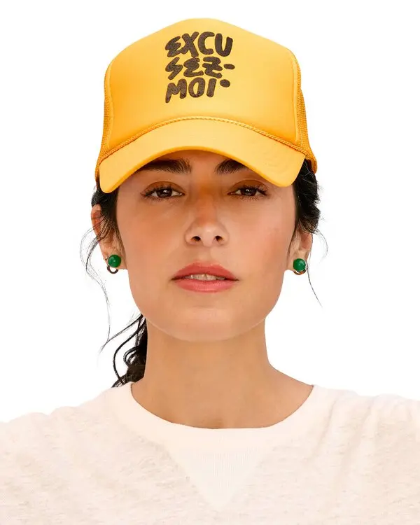 Clare V. Excusez Moi Trucker Hat