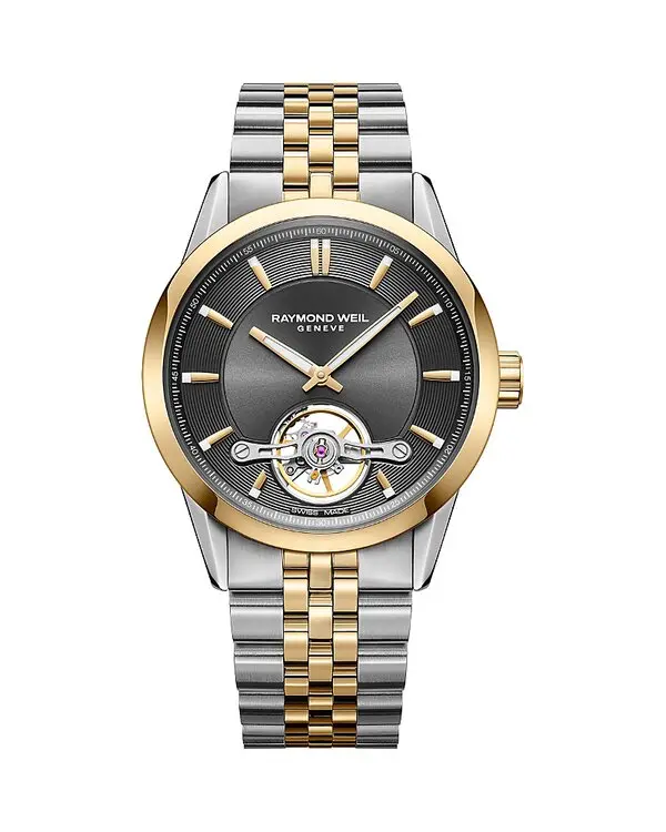 RAYMOND WEIL Freelancer Calibre Automatic 42mm Watch - Two-tone/black