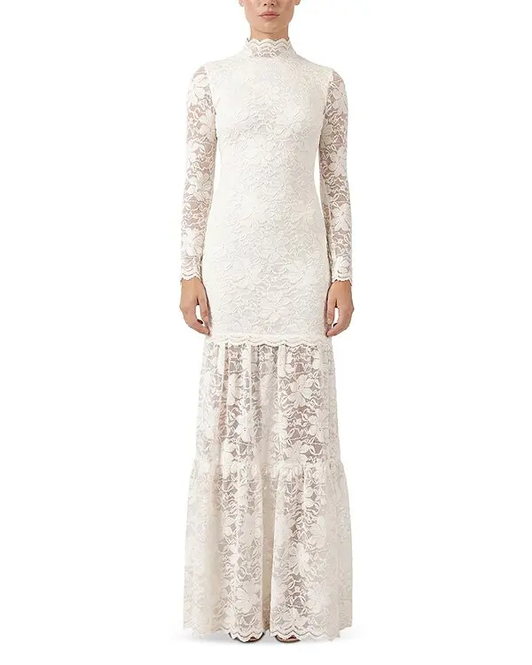 NIGHTCAP Le Fleur Lace Maxi Gown