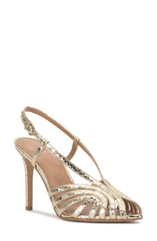 Vince Camuto Hannie Slingback Sandal - Gold