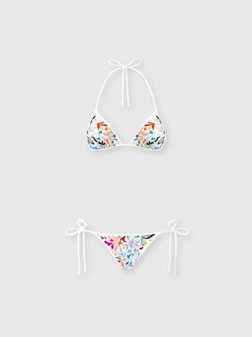 Missoni Printed Stretch Fabric Bikini - Multicoloured