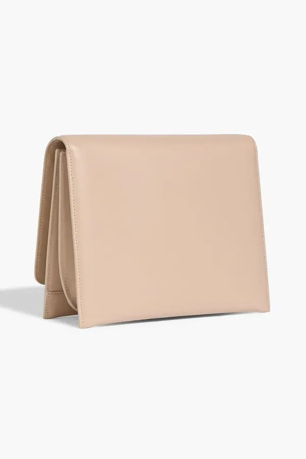 FERRAGAMO Trifolio Leather Shoulder Bag - Blush