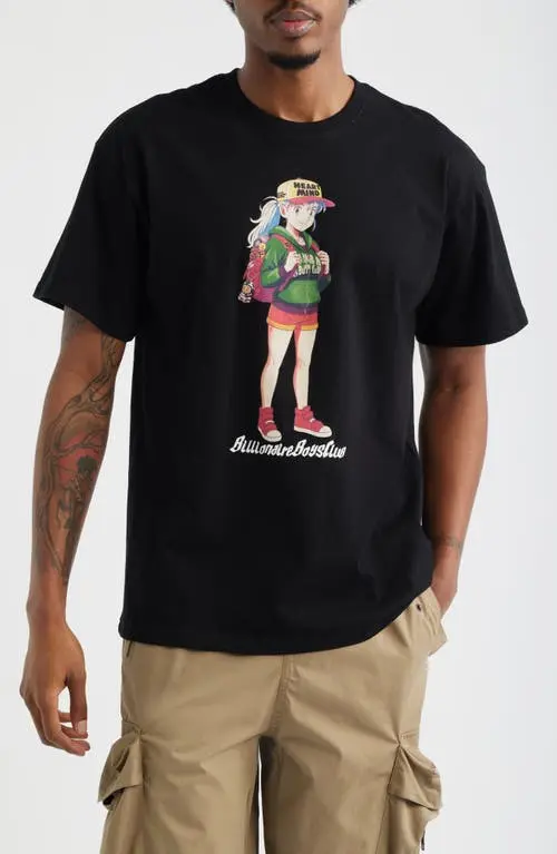 BILLIONAIRE BOYS CLUB Explore Cotton Graphic T-shirt
