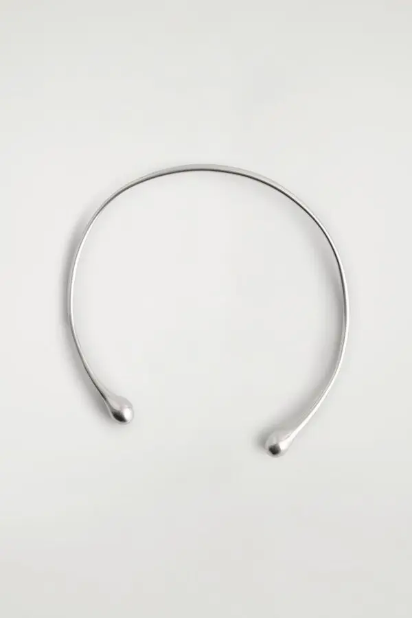 Cos Teardrop Cuff Necklace