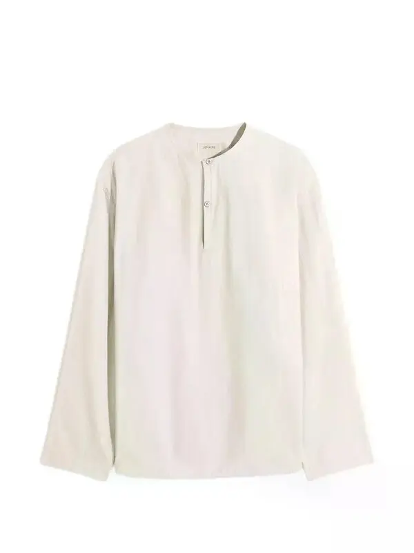 LEMAIRE Buttoned Long-sleeve Shirt - Neutrals