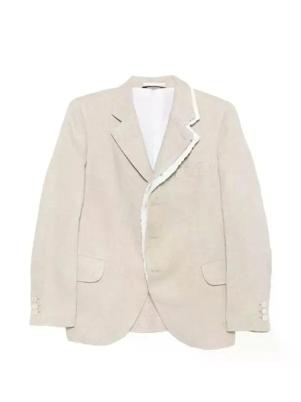 Comme Des Garçons Button-up Blazer