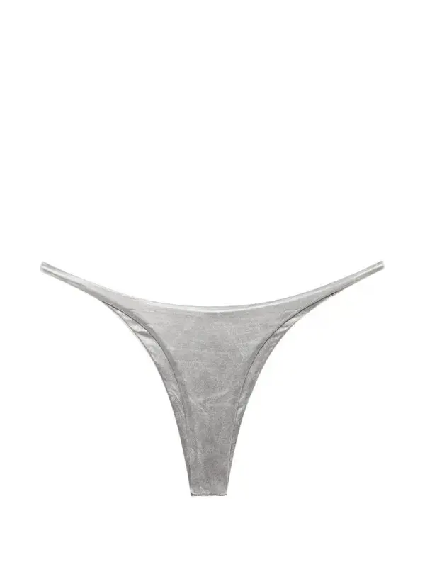 ISA BOULDER Forward Bikini Bottom - Silver