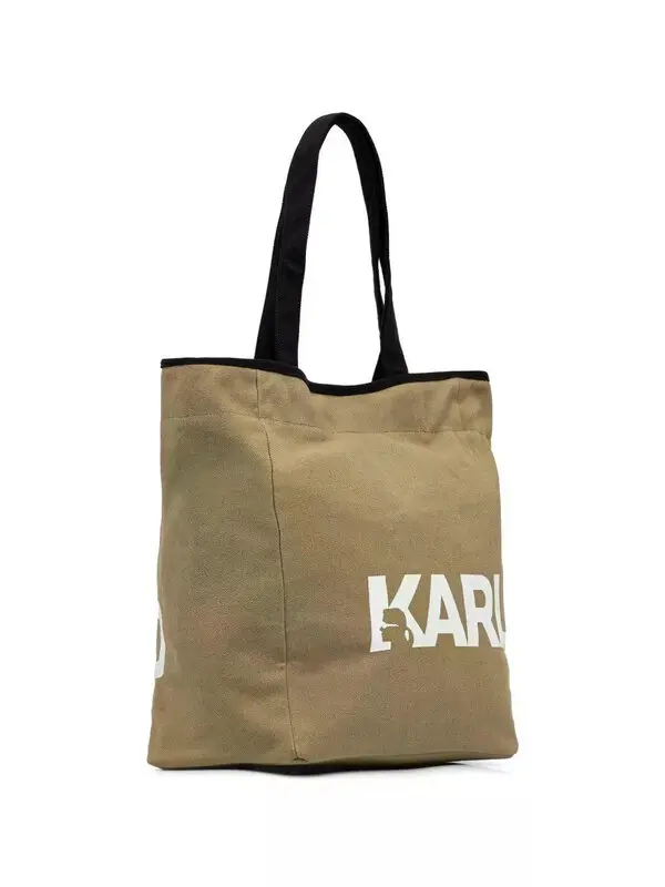 Karl Lagerfeld Logo Detail Tote Bag
