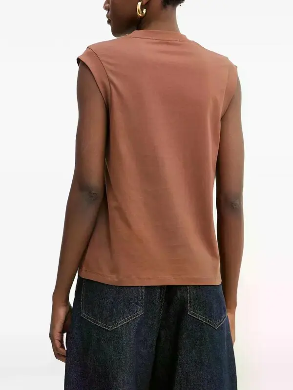 Karl Lagerfeld Sleeveless V-neck Vest