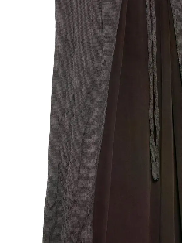 ALYSI Tie-front Maxi Dress