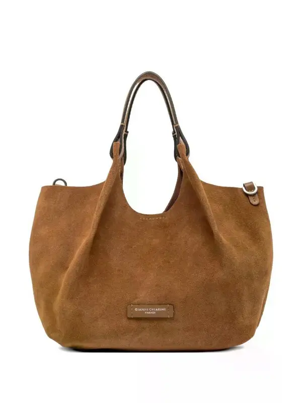 GIANNI CHIARINI Leather Dua Shoulder Bag