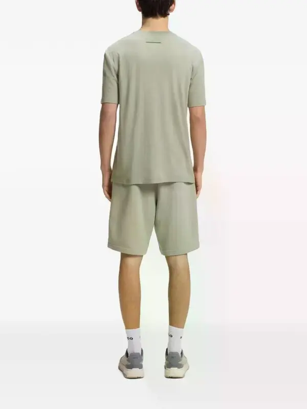 Hugo Slub-interlock T-shirt In A Slim Fit