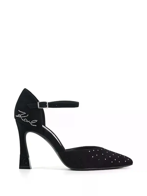 Karl Lagerfeld Ankle-strap Heeled Pumps